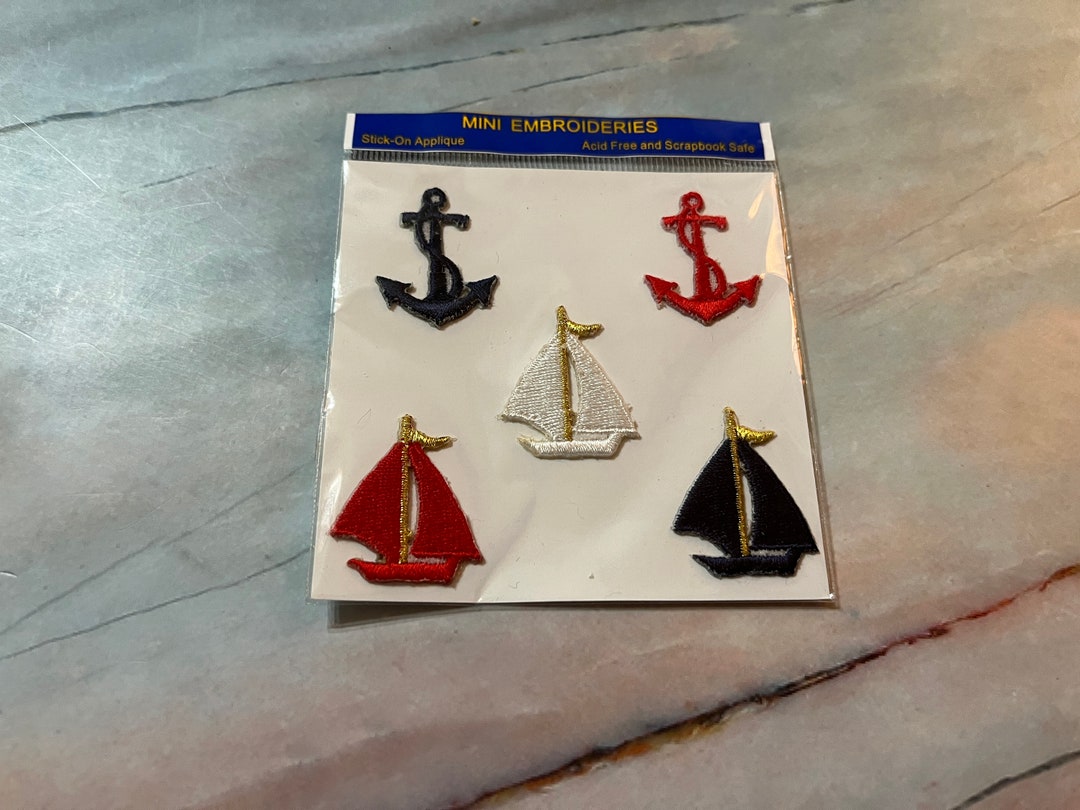 Nautical/boats Mini Embroidery Designs - Etsy