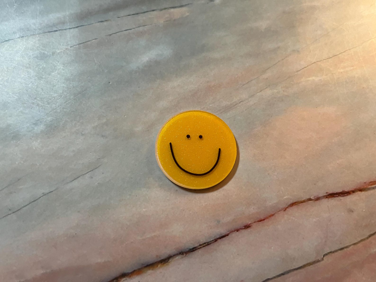 Large Smiley Face Cover Minder/refrigerator Magnet/needle Minder - Etsy
