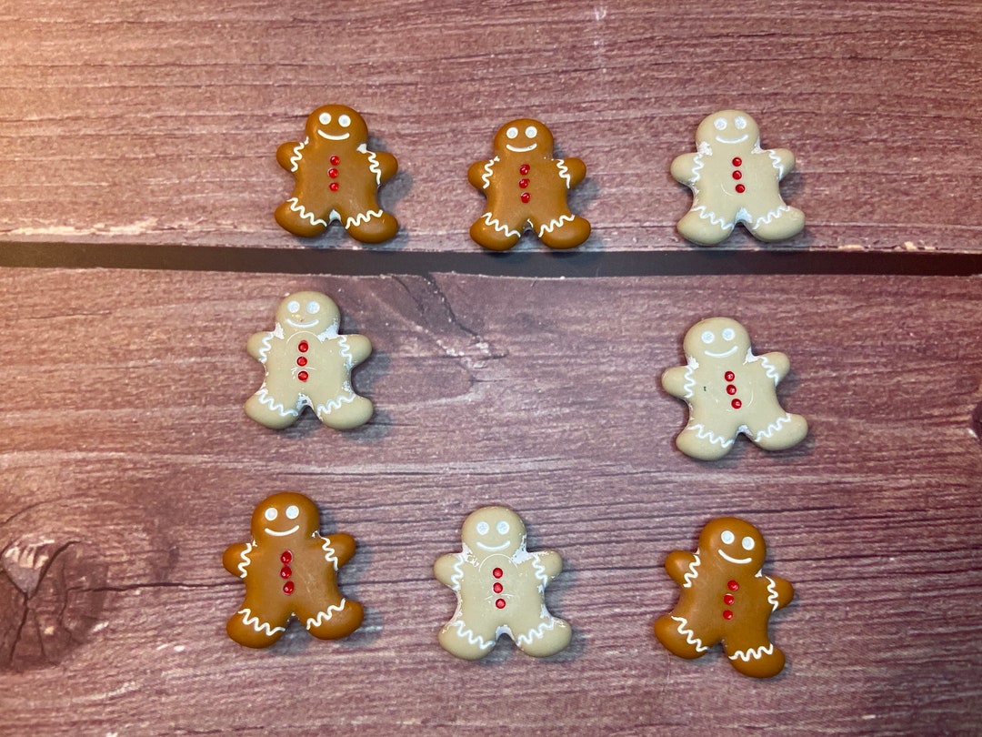 Gingerbread Man Cover Minder/refrigerator Magnet/needle Minder - Etsy UK