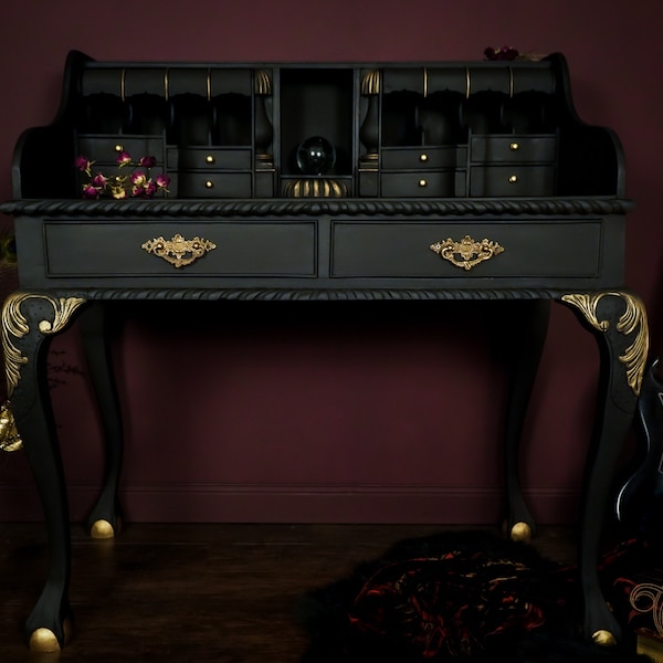 Hand Painted Desk - Etsy