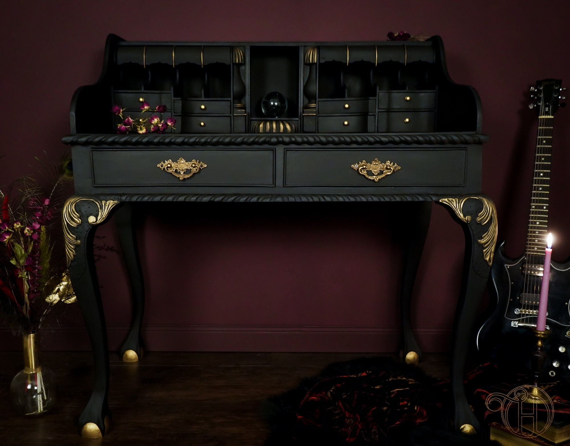 Victorian Desk Etsy