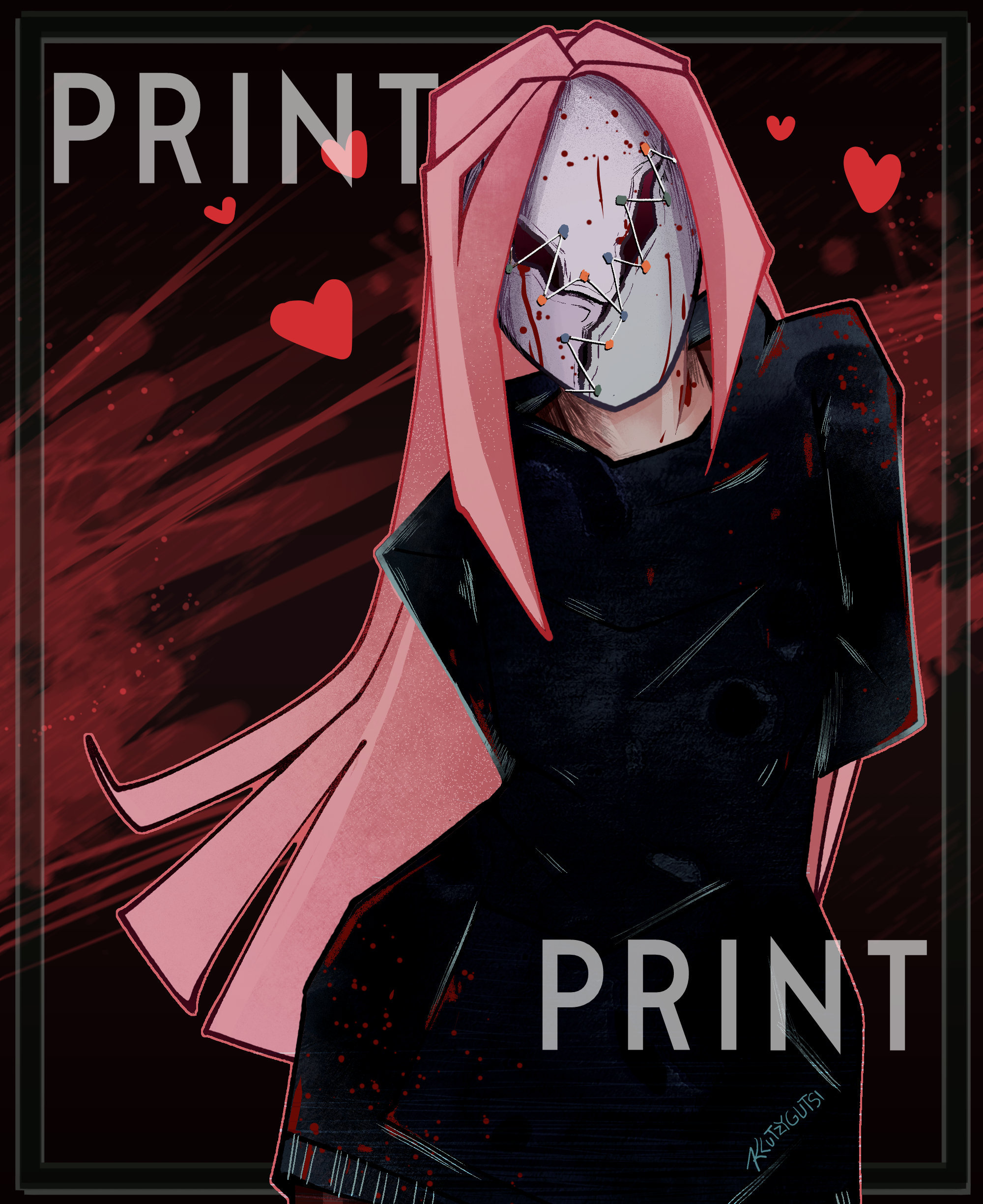 SUSIE Lovingly Bloody A4 Prints DBD the Legion - Etsy Singapore