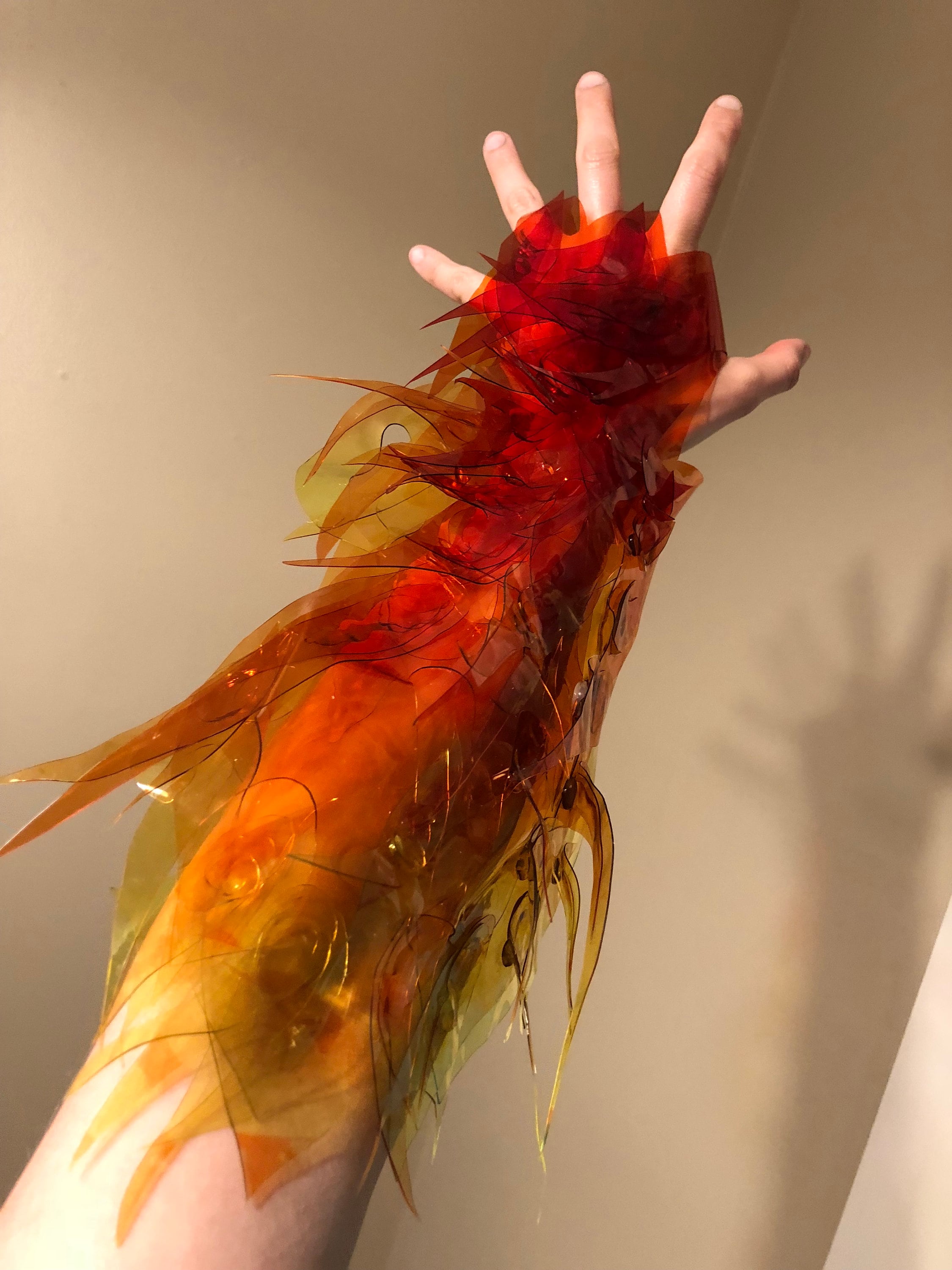 Fire Arm Cosplay Pattern // DIY PDF Downloads // Flame Costume - Etsy