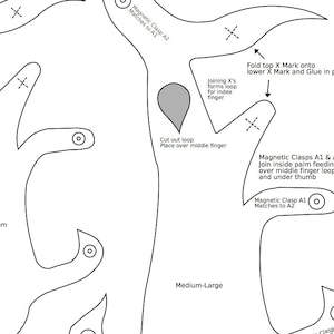 Fire Arm Cosplay Pattern // DIY PDF Downloads // Flame Costume Prop ...