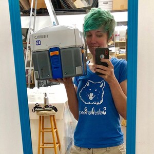 Cosplay Patterns // Overwatch Loot Box Blueprints // EVA Foam Templates ...