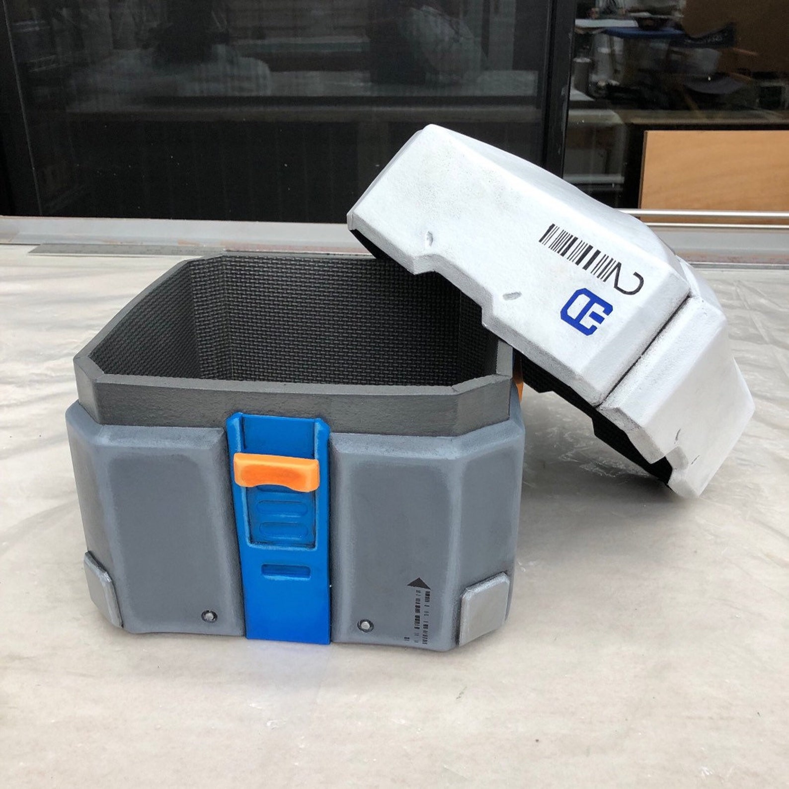 Cosplay Patterns // Overwatch Loot Box Blueprints // EVA Foam Templates ...