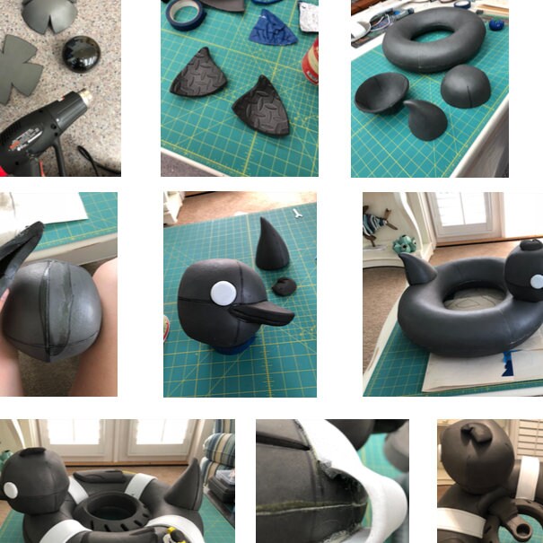 Cosplay Patterns // Overwatch Junkrat Riptire // EVA Foam Digital ...