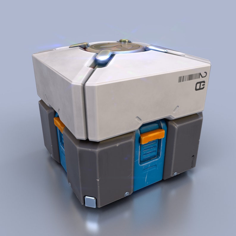 Cosplay Patterns // Overwatch Loot Box Blueprints // EVA Foam Templates ...