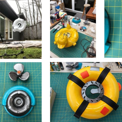 Cosplay Patterns // Overwatch Junkrat Riptire // EVA Foam Digital ...