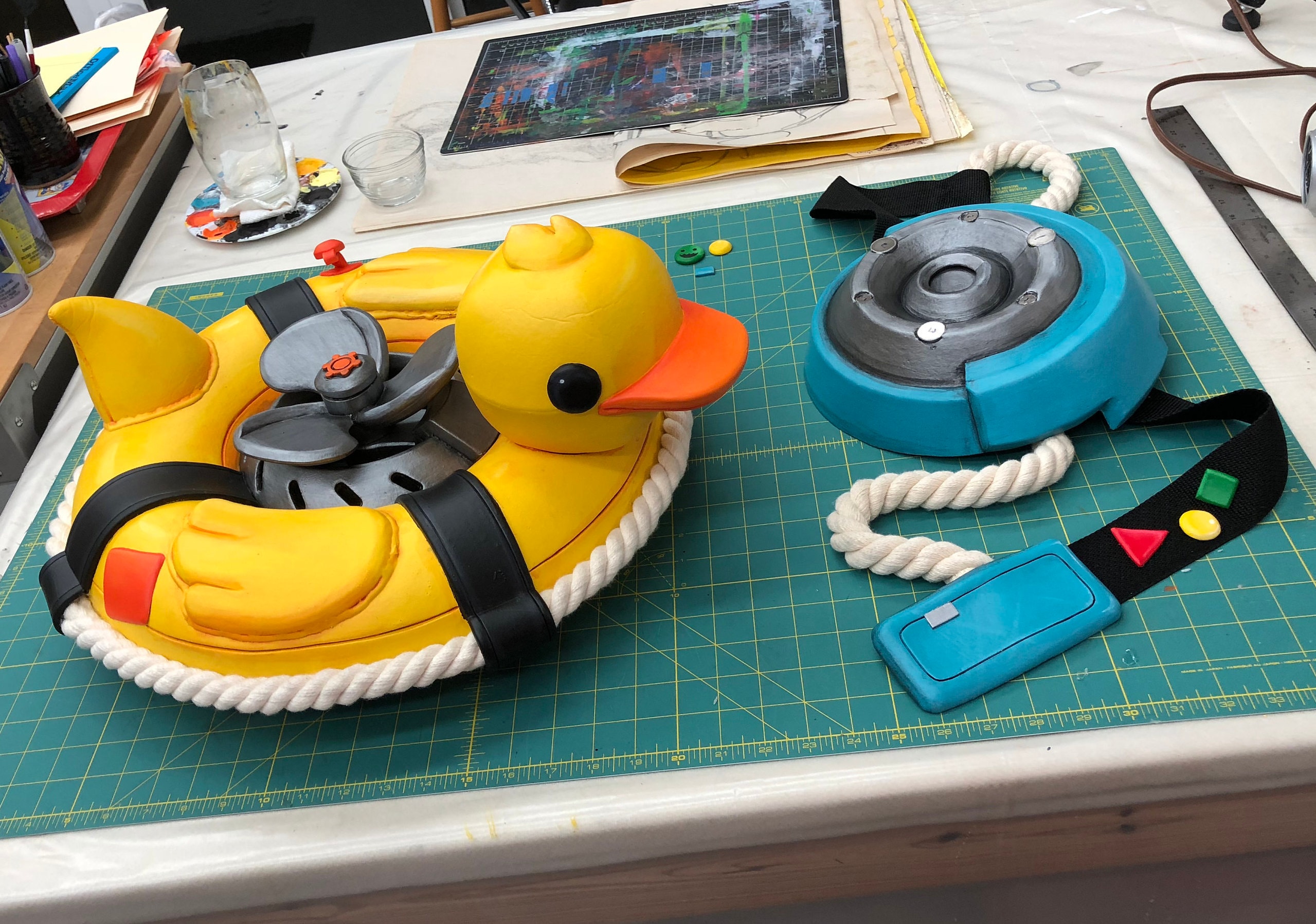 Cosplay Patterns // Overwatch Junkrat Riptire // EVA Foam Digital ...