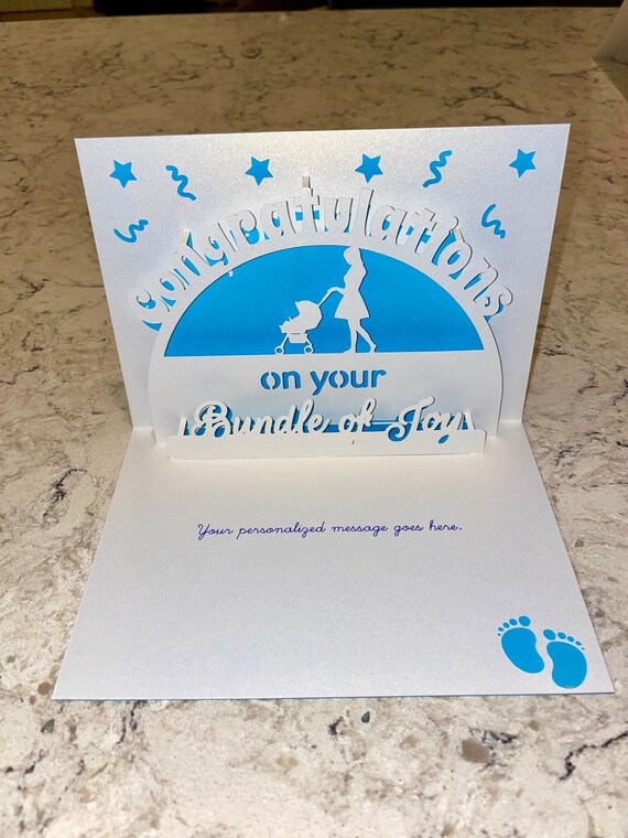 3D Pop up Congratulations Card for New Mothers or Expecting - Etsy