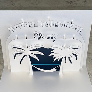 Personalized 3D Pop up Retirement Card. Celebrate Their Retirement in ...