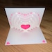 Heart Shaped 3D Pop up Card for Valentine's Day, Mother's Day ...