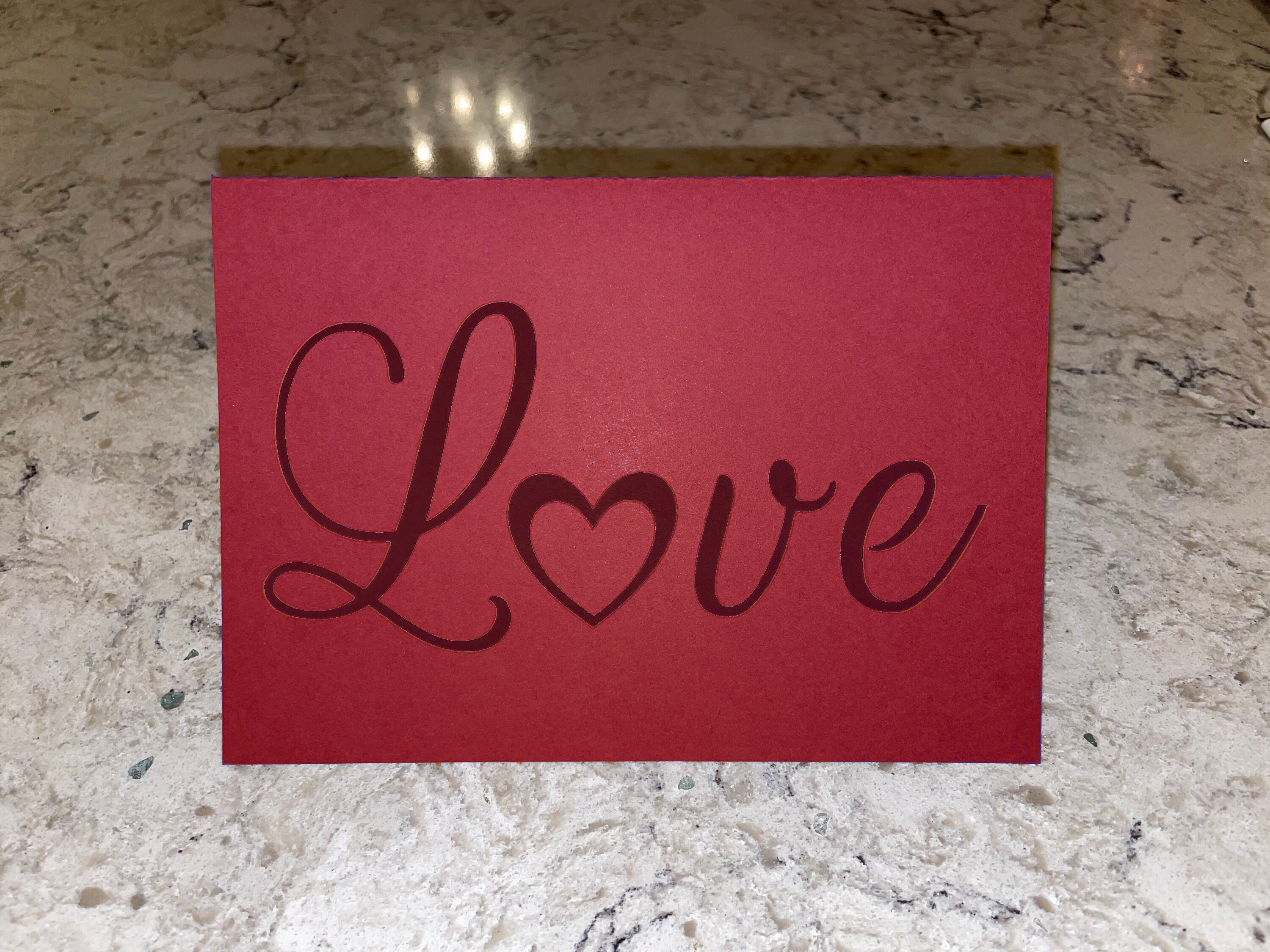 Heart Shaped 3D Pop up Card for Valentine's Day, Mother's Day ...