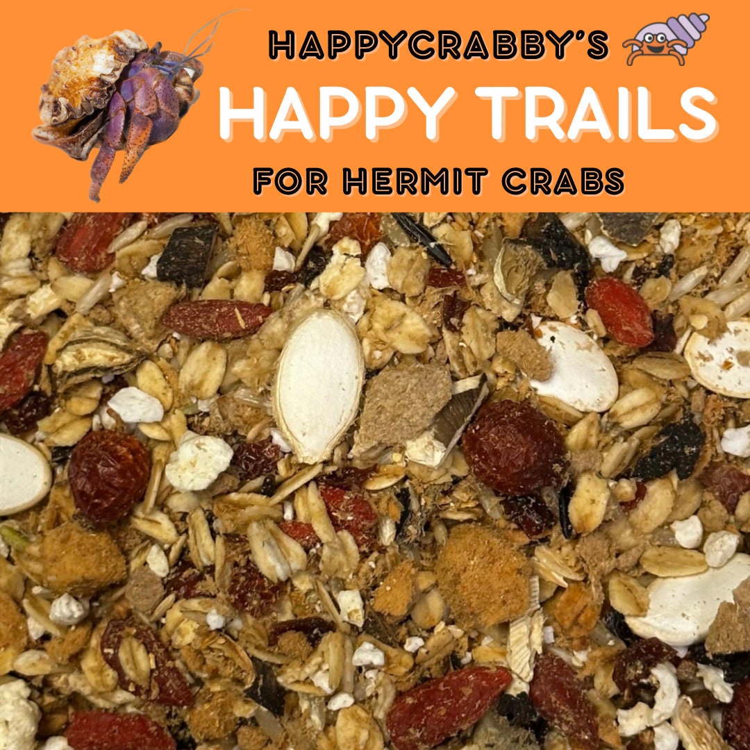 Happy Trails Mix Hermit Crab Food complete Meal - Etsy