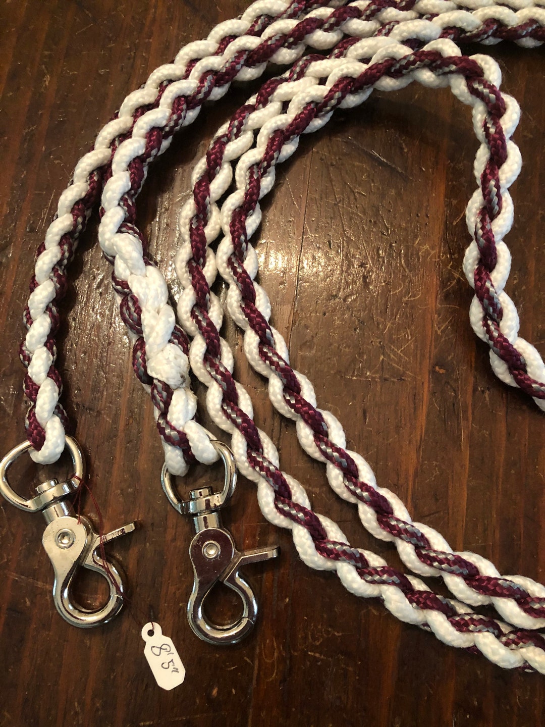 Braided Roping Reins - Etsy