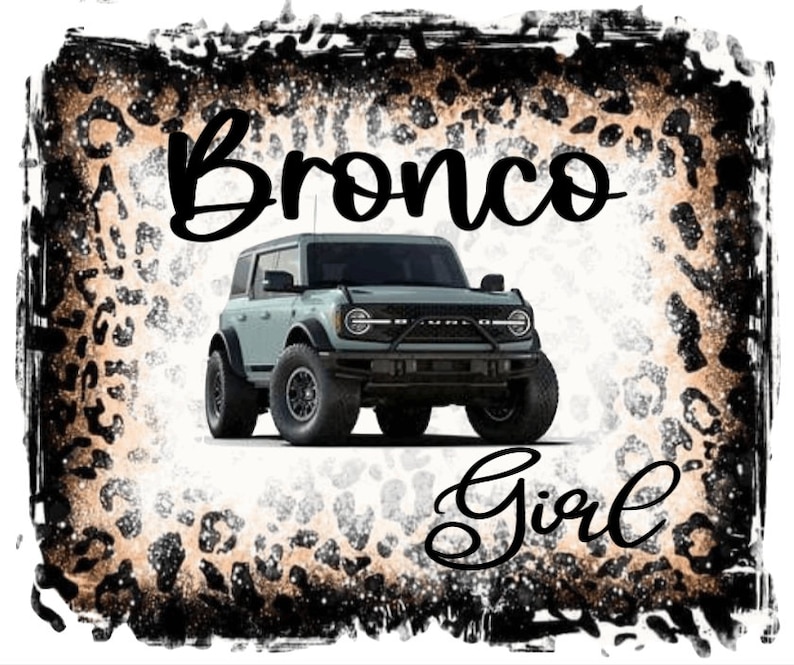 Bronco Girl PNG Digital File - Etsy