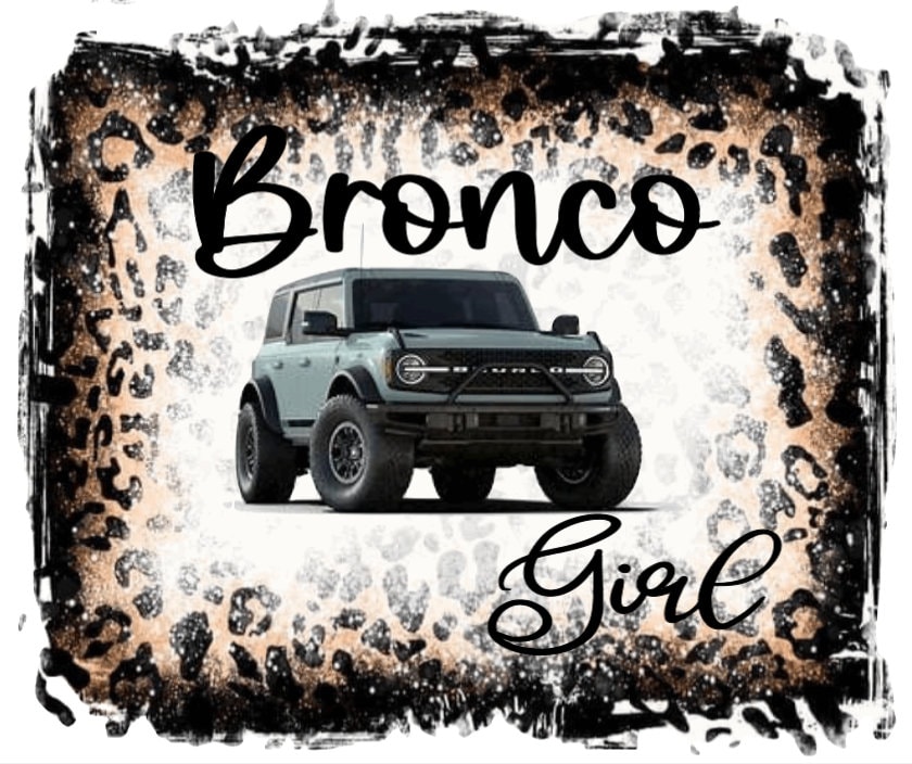 Bronco Girl PNG Digital File - Etsy