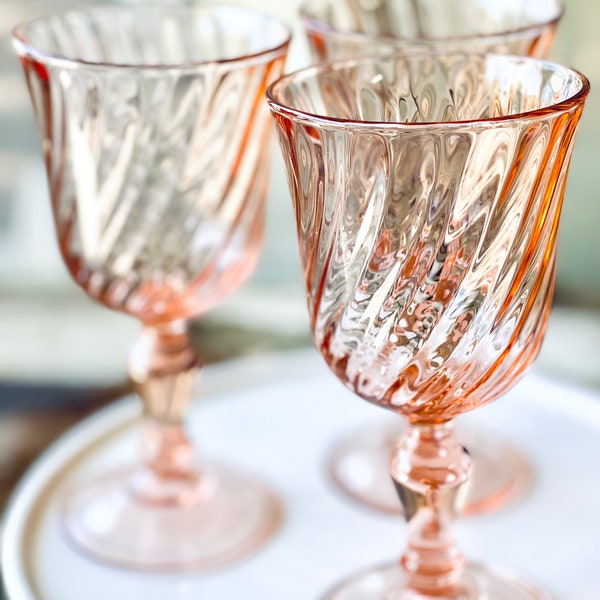 Pink Goblets - Etsy