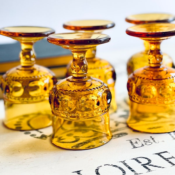 Amber Glassware - Etsy