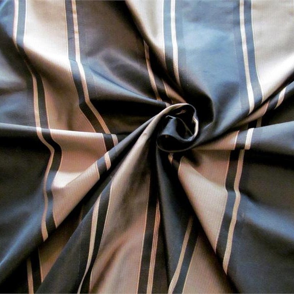Stripe Silk Fabric - Etsy