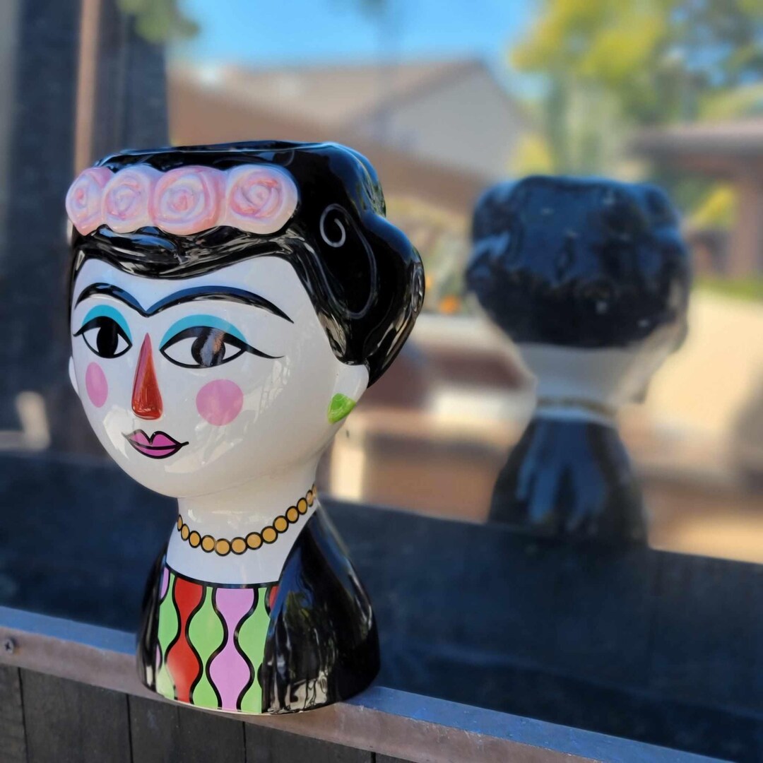 Ceramic Vase - Marisol - Mexican Inspired - Hostess Gift - Wedding - Etsy