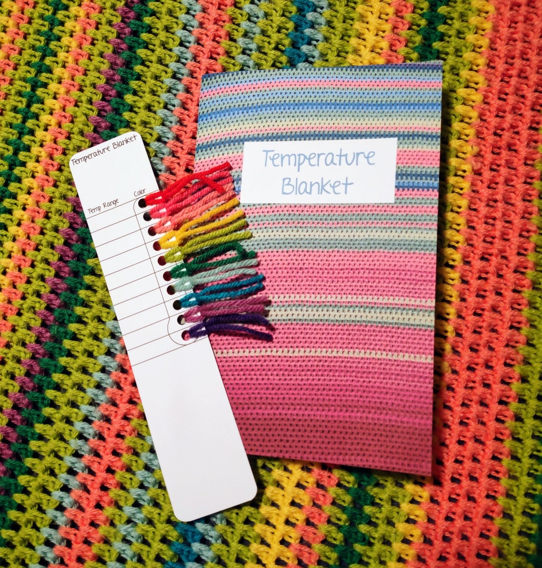 Temperature Blanket Book - Etsy