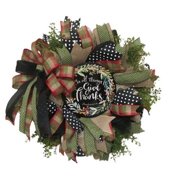 Christian Wreath - Etsy