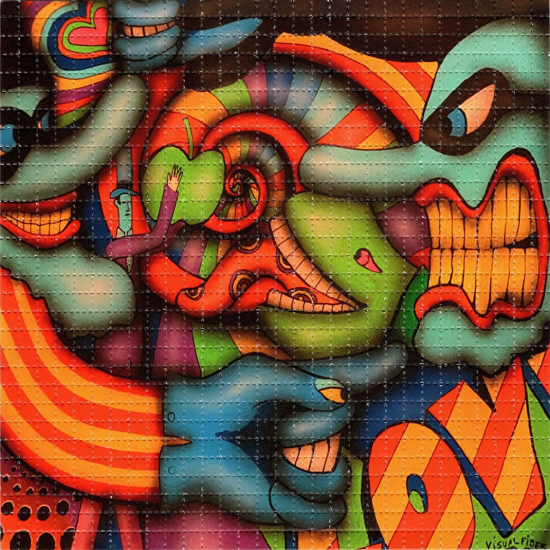 Blue Meanies Love by Visual Fiber Signed Limited Edition Psychedelic ...
