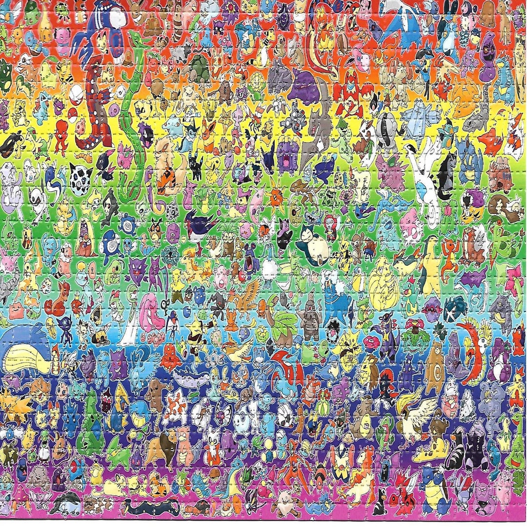 Pocket Monsters Cartoon LSD Blotter Art Psychedelic Acid Free Paper - Etsy