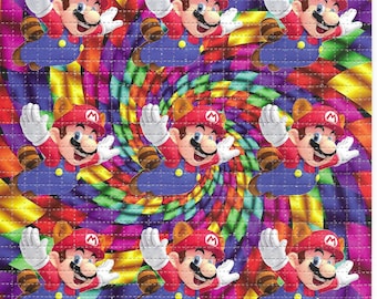 Mario Psychedelic | Etsy Australia