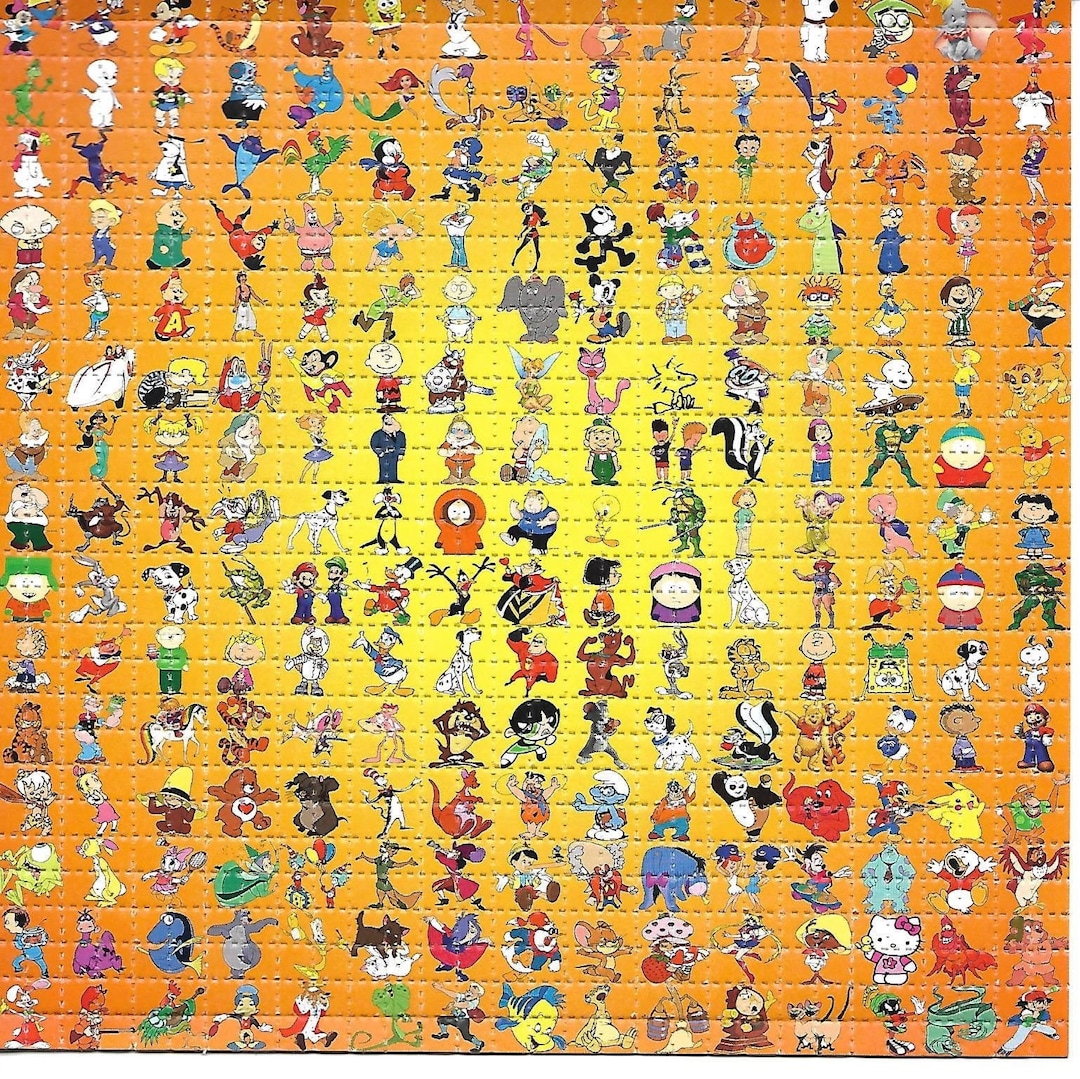 Cartoon LSD Blotter Art Psychedelic Acid Free Paper - Etsy