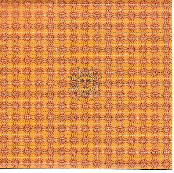 Sunshine LSD Blotter Art Psychedelic Acid Free Paper - Etsy
