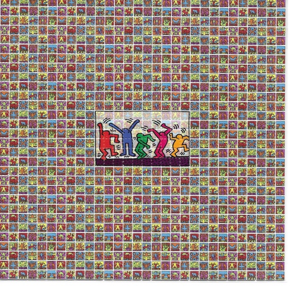 Dancing Figures LSD Blotter Art Psychedelic Acid Free Paper | Etsy