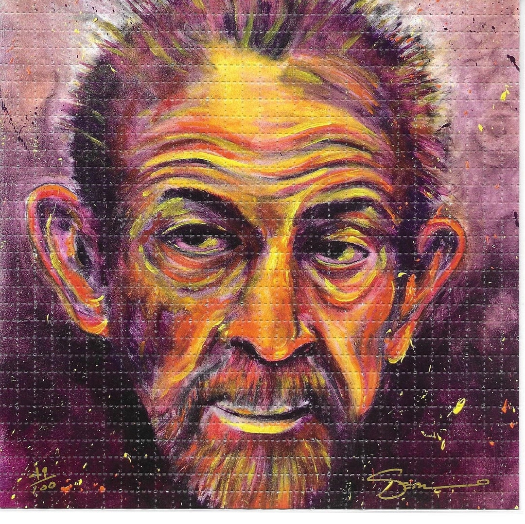 Signed & Numbered Augustus Owsley Stanley III Mark Serlo Psychedelic ...
