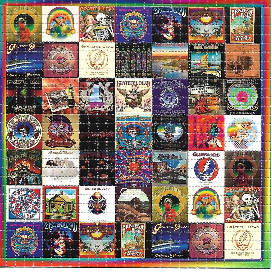 60s Albums LSD Blotter Art Psychedelic Acid Free Paper - Etsy