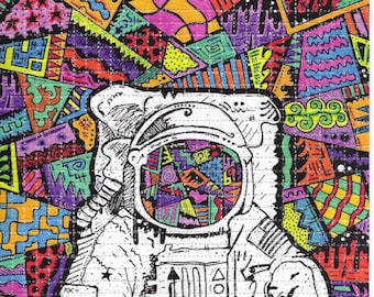 Vintage LSD Blotter Art Psychedelic Acid Free Paper - Etsy