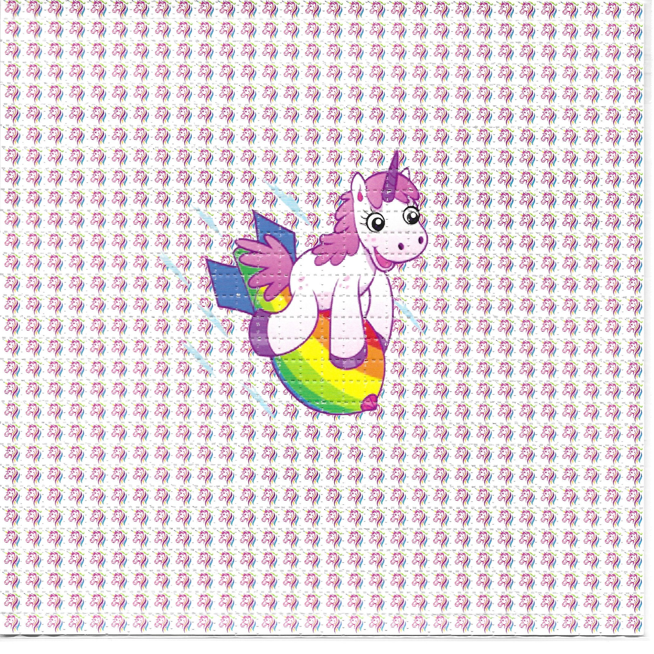 Unicorn Bomber LSD Blotter Art Psychedelic Acid Free Paper | Etsy