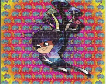 Melting Mario LSD Blotter Art Psychedelic Acid Free Paper - Etsy