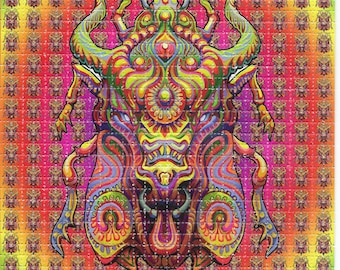 Fritz LSD Blotter Art Psychedelic Acid Free Paper - Etsy