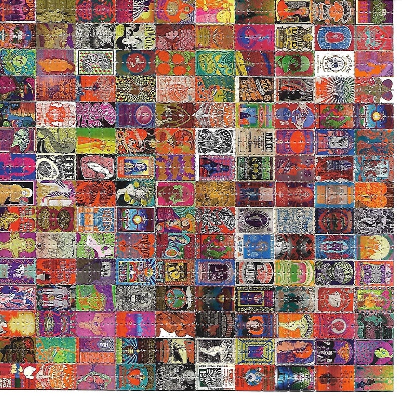60 Posters LSD Blotter Art Psychedelic Acid Free Paper - Etsy
