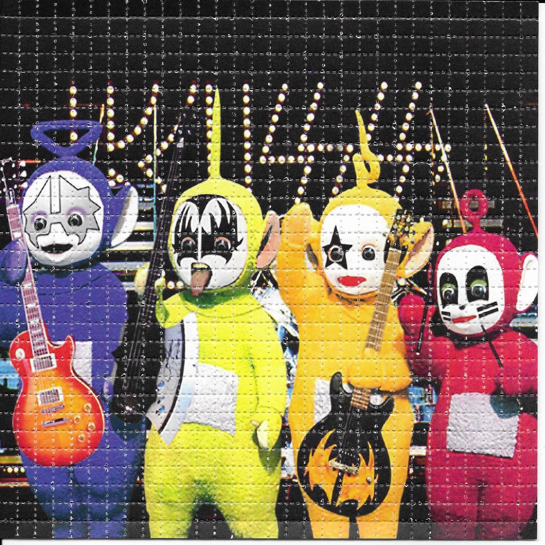 Teletubbies Kiss LSD Blotter Art Psychedelic Acid Free Paper - Etsy