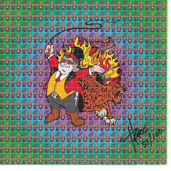 Signed & Numbered Jerry Circus Hercules Platts Psychedelic LSD - Etsy