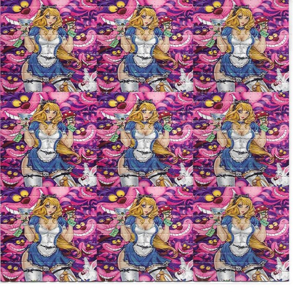 Sexy Alice LSD Blotter Art Psychedelic Acid Free Paper | Etsy