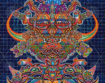 Einstein LSD Blotter Art Psychedelic Acid Free Paper - Etsy