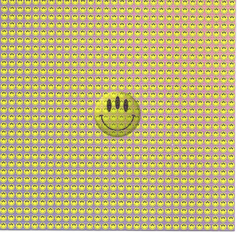 Three Eyed Smiley LSD Blotter Art Psychedelic Acid Free Paper - Etsy