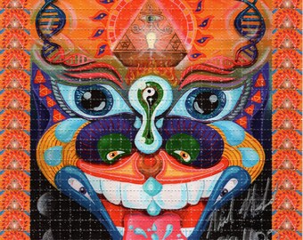 Einstein LSD Blotter Art Psychedelic Acid Free Paper - Etsy