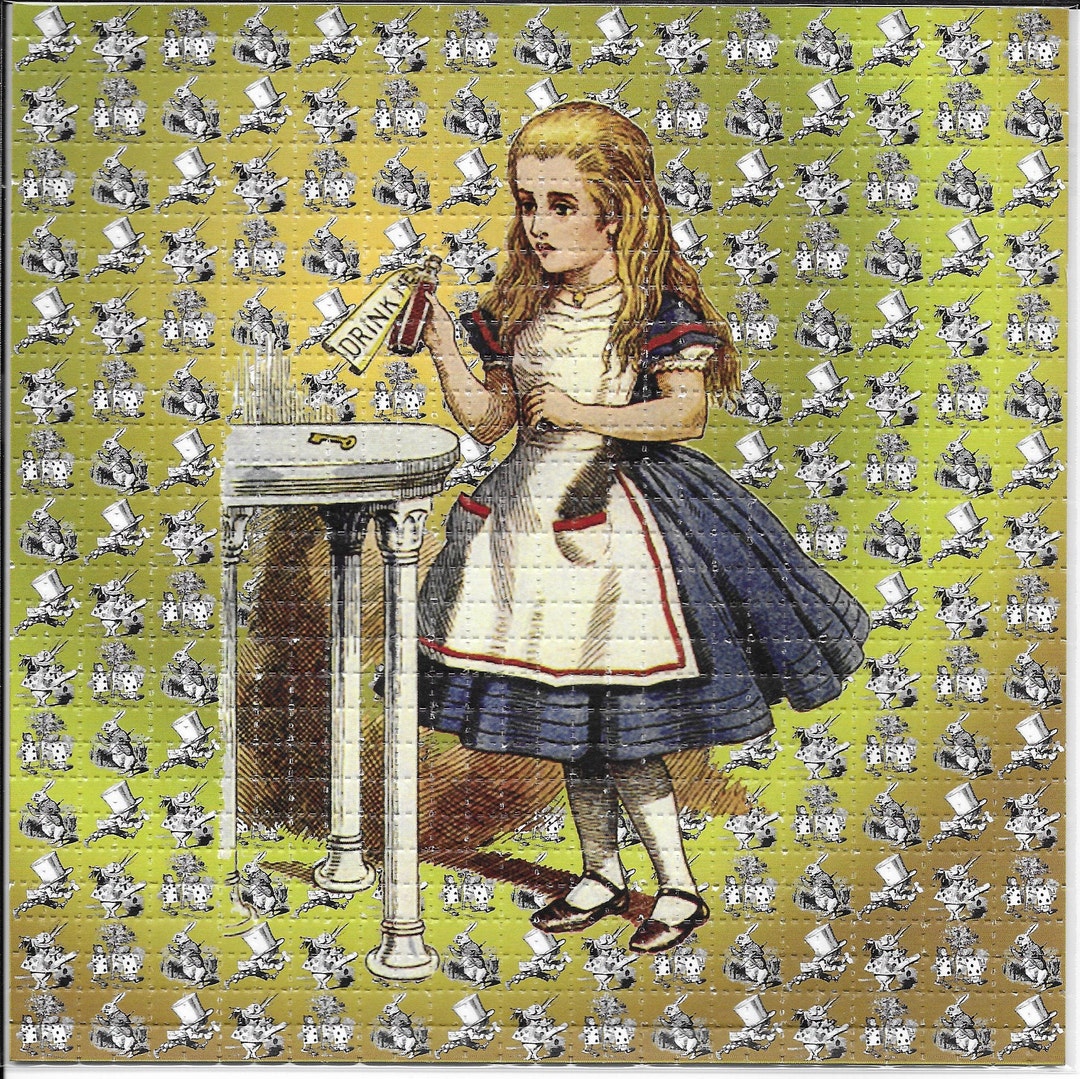 Alice LSD Blotter Art Psychedelic Acid Free Paper - Etsy