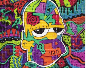 Sunshine LSD Blotter Art Psychedelic Acid Free Paper - Etsy