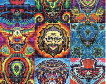 Vintage LSD Blotter Art Psychedelic Acid Free Paper - Etsy